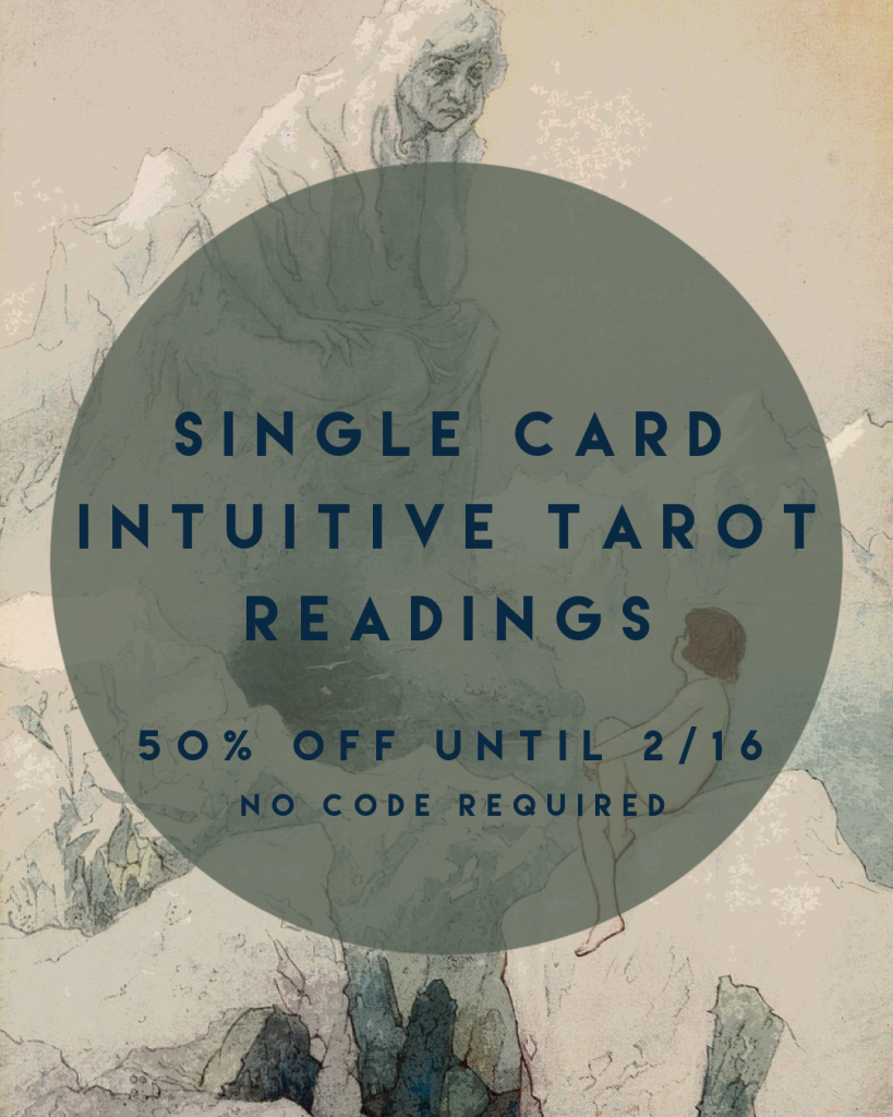 Here in the Dirt - Intuitive One Card Readings are on sale